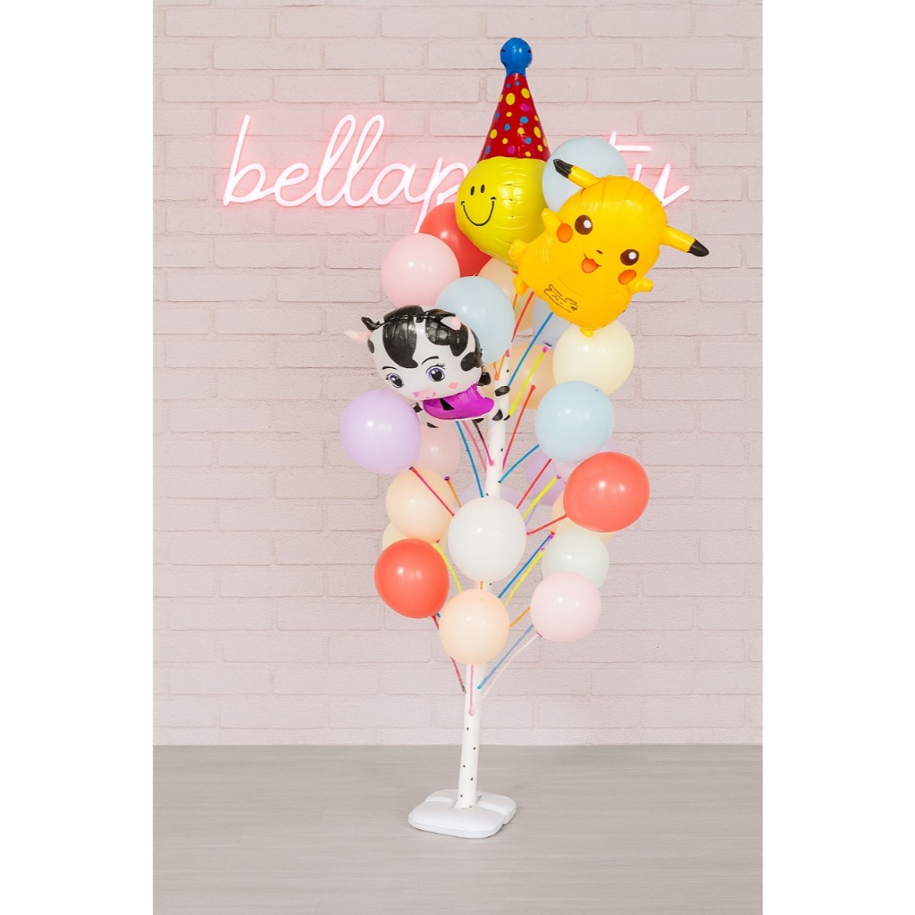 Jual tiang rak balon. etalase balon pajangan Dudukan Tiang Stick Rak ...
