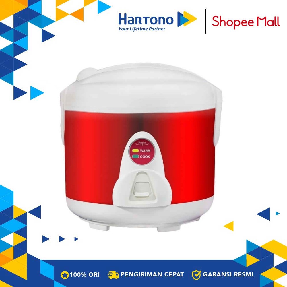 Jual Maspion Penanak Nasi Rice Cooker MRJ109MS | Shopee Indonesia