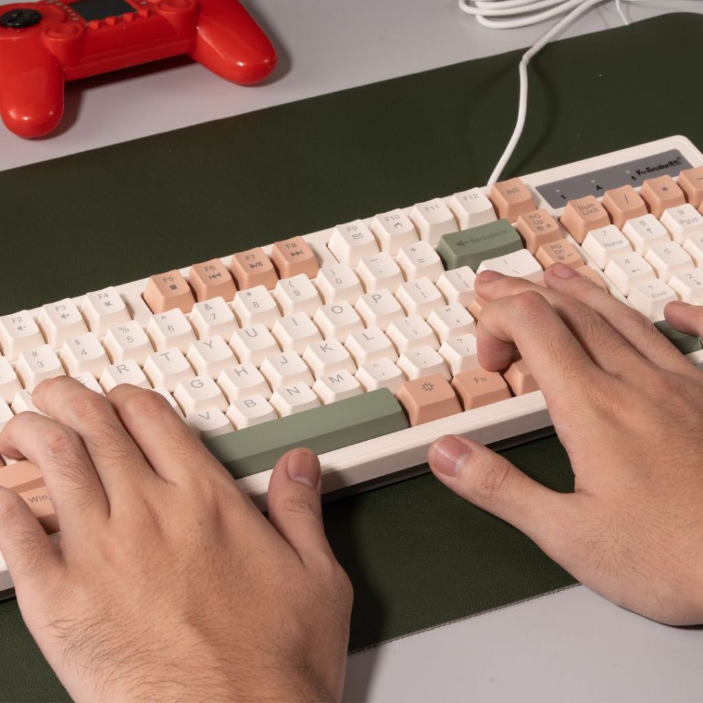 Jual K8 K-Snake Keyboard PC/Laptop 98Keys Berkabel Keyboard Membrane ...