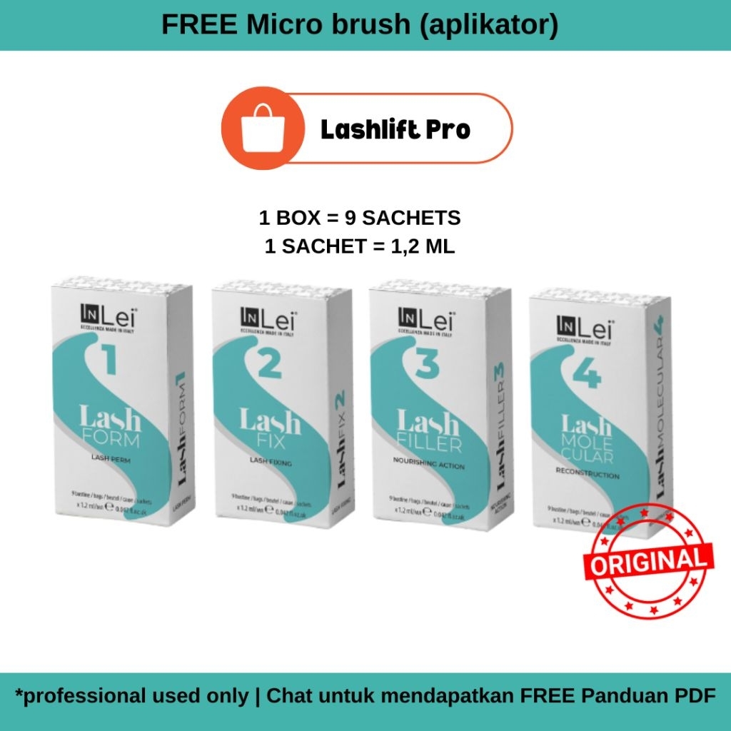 Jual Inlei Lash filler Lash Lift Lash Fix Lash form box | Shopee Indonesia