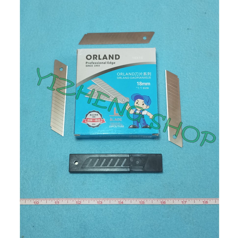 Jual ISI CUTTER ORLAND 18MM | Shopee Indonesia