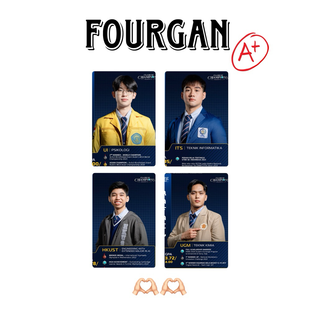 Jual Photocard Custom COC Matthew, Maxwell, Sandy, Kevin, Axel, Max ...