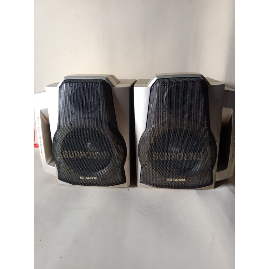 Jual Speaker pasif SHARP SIMBA 4,5inc 2way second | Shopee Indonesia