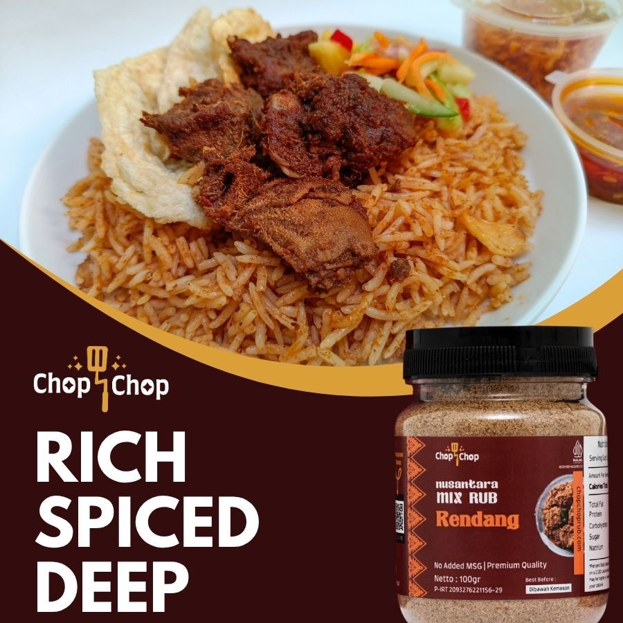 Jual Chop Chop Nusantara Mix Rub Rendang 55g | Shopee Indonesia