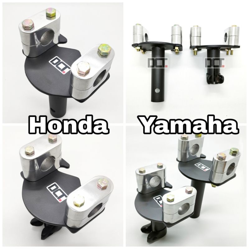Jual ADAPTOR STANG DUDUKAN STANG RACING HONDA YAMAHA UNIVERSAL STANG ...