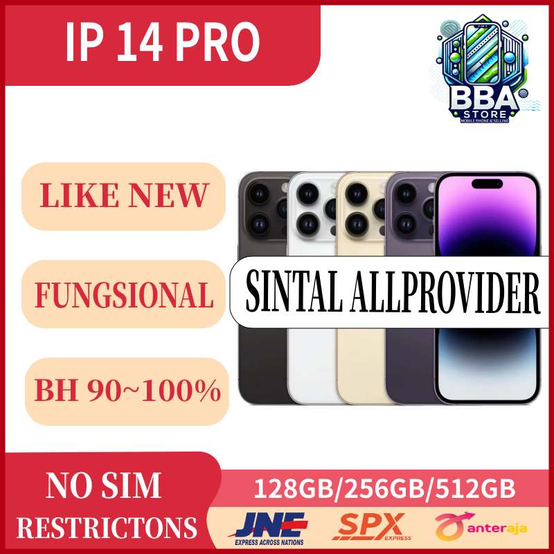 Jual IP 14PRO 128GB/256GB/512GB SECOND 100% ASLI ORIGINAL | Shopee ...