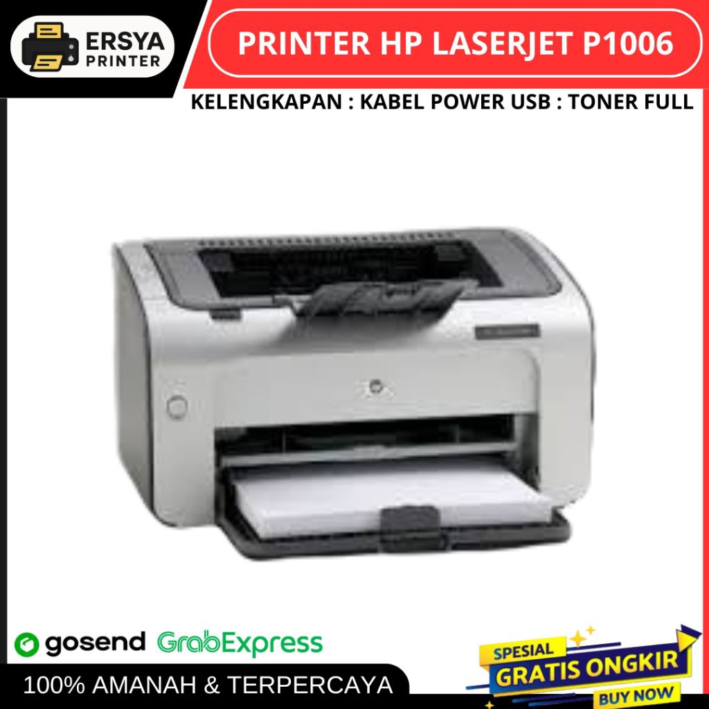 Jual Printer HP Laserjet P1006 Monocrome A4-F4 | Shopee Indonesia