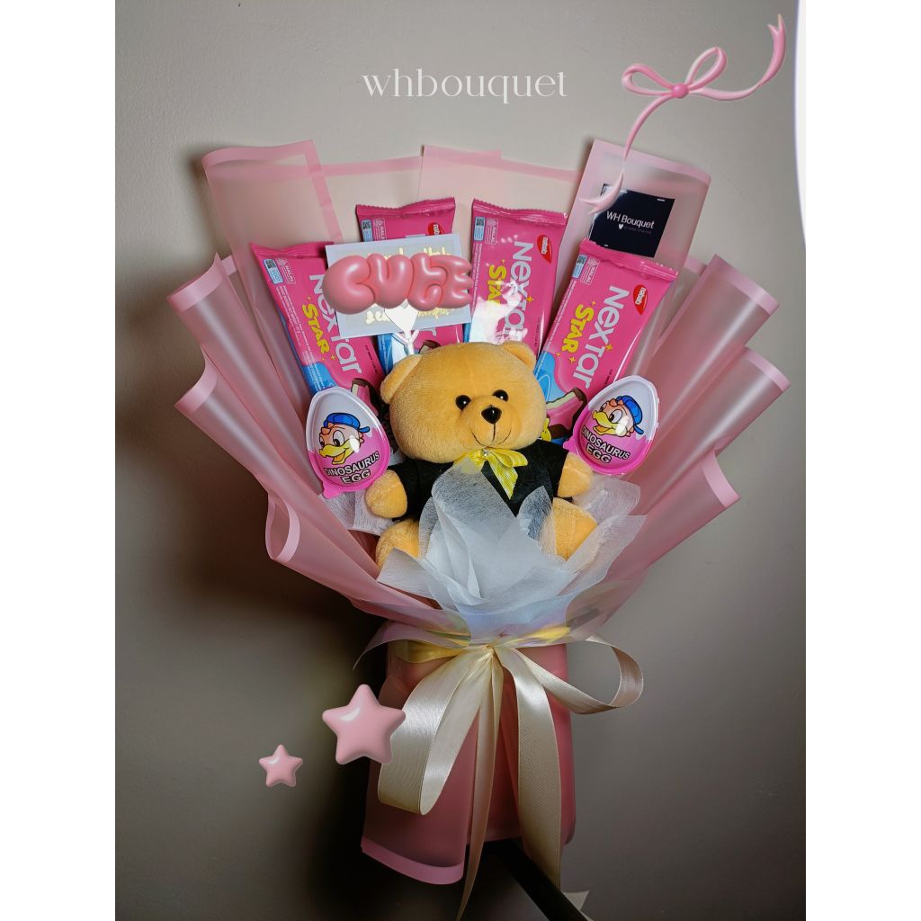 Jual Birthday Bouquet | Buket Snack mix Boneka | Buket Murah Jember ...