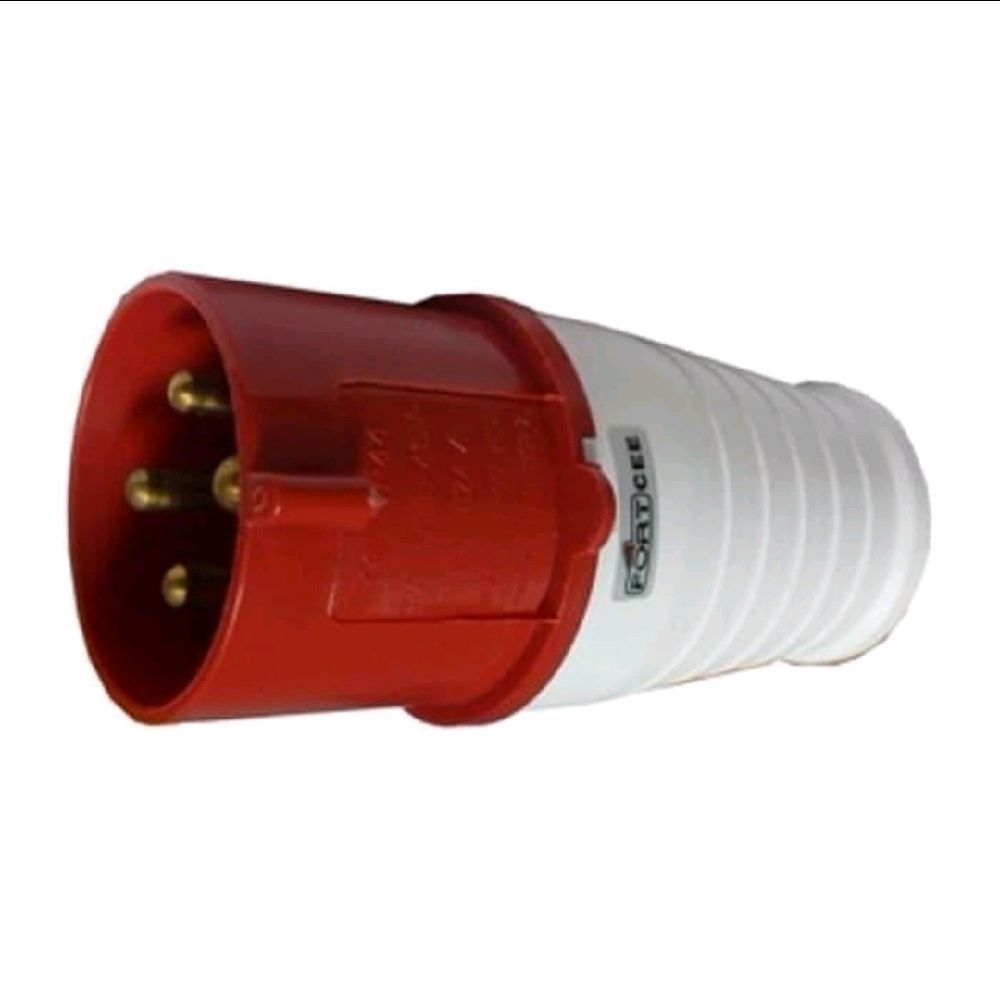 Jual Fort Industrial Plug CEE 024 4P 32A 4 Pole 32 Ampere 220-250V ...