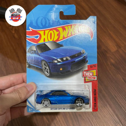 Jual Hot Wheels Nissan Skyline GTR R33 Biru (Then and Now) | Shopee ...