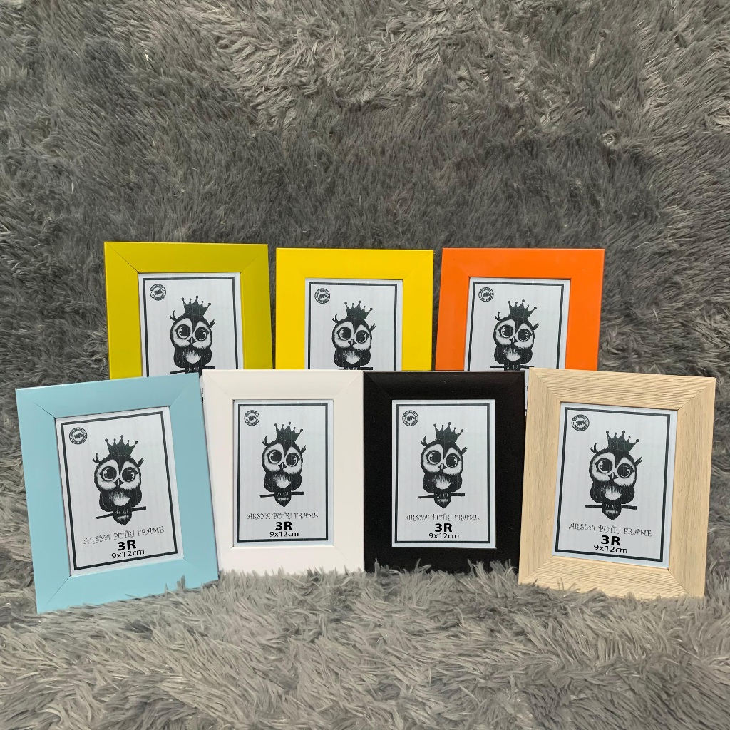 Jual Bingkai foto 3R, frame foto 3R, Pigura 3R 9x12cm include kaca ...