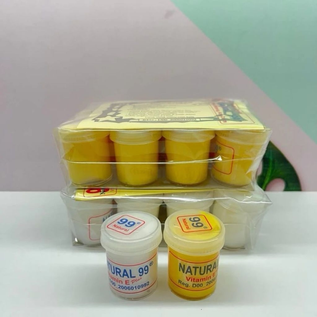 Jual cream natural 99 kemasan plastik 12pcs | Shopee Indonesia