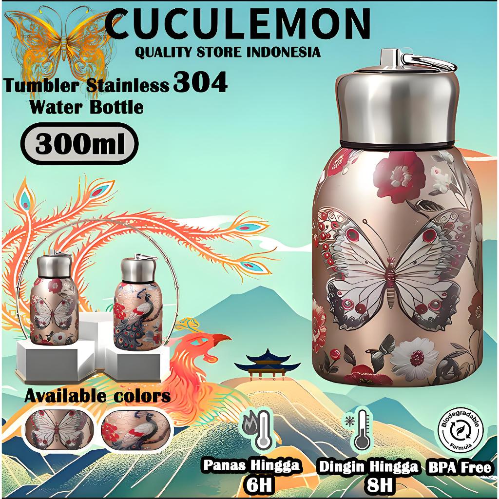 Jual CucuLemon Mini Termos 300ml Air Panas Tumbler Stainless Steel ...