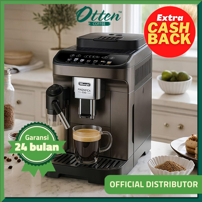 Jual DeLonghi - Magnifica Evo Automatic Espresso Coffee Machine ECAM 290.81.TB - Mesin Kopi ...