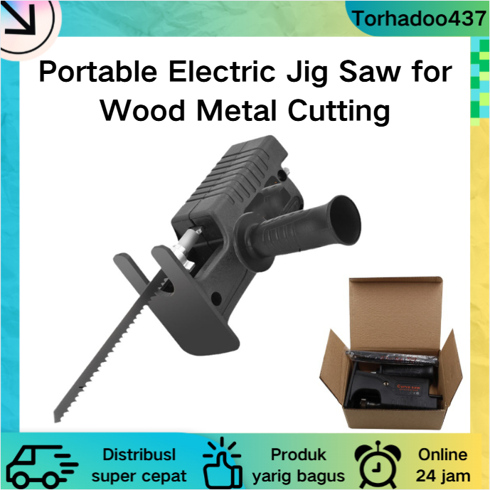 Jual Gergaji Mesin Adapter Reciprocating Jigsaw /Bor Tangan Konektor ...