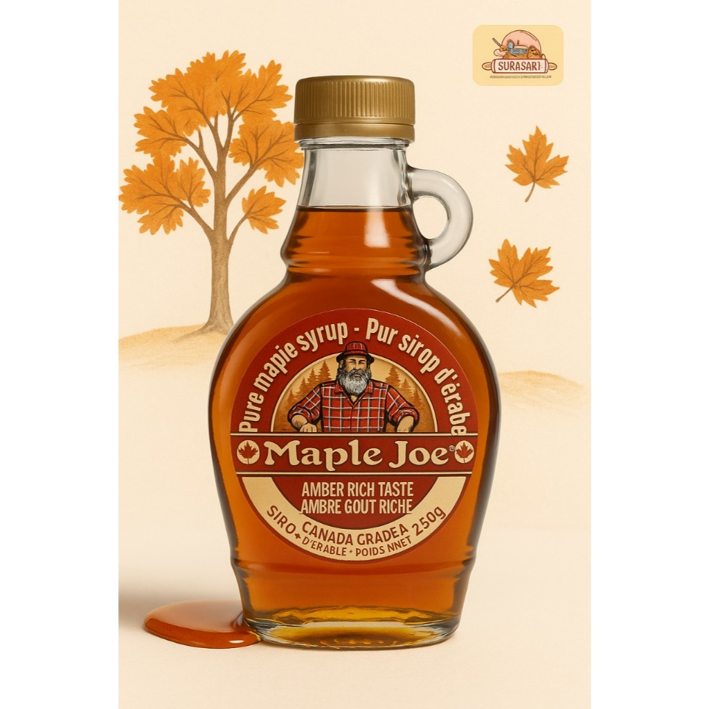 Jual Maple Joe Pure Maple Syrup Sirup Maple 100% Maple syrup | Shopee ...