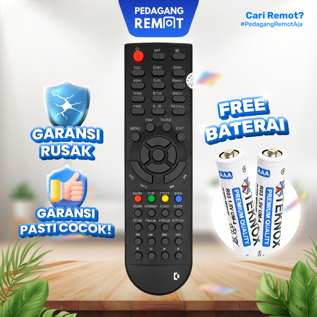 Jual Remot Remote Receiver Parabola Tanaka T-21 Samurai / Tanaka T-22 ...