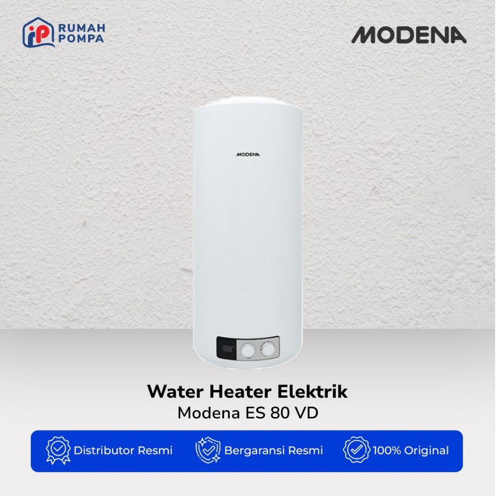 Jual Electric Water Heater | Pemanas Air Modena - ES 80 VD (80 Liter ...