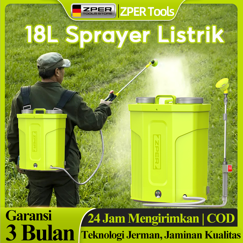 Jual ZPER Alat Semprot Tangki Sprayer Manual 18 Liter Alat Semprotan ...