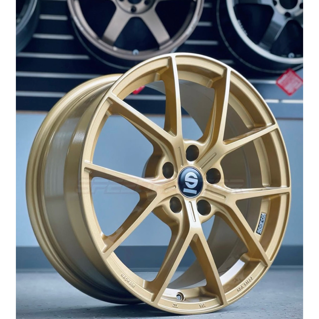 Jual Velg Original OZ Sparco Podio Ring 17. Gold. Pcd 5x100. Lebar 7.5 ...