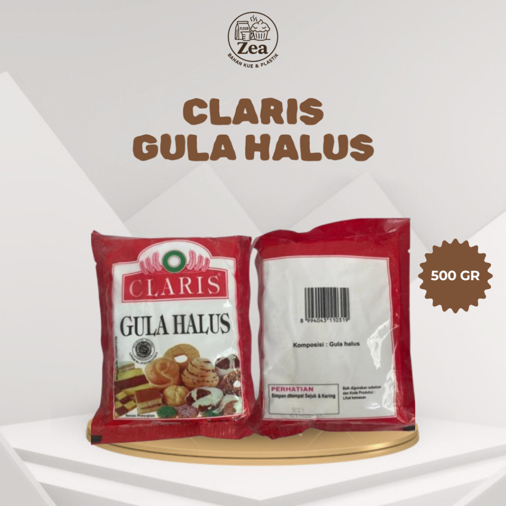 Jual Gula Halus Claris 250 gr dan 500 gr Gula Claris 250gr Gula Claris ...