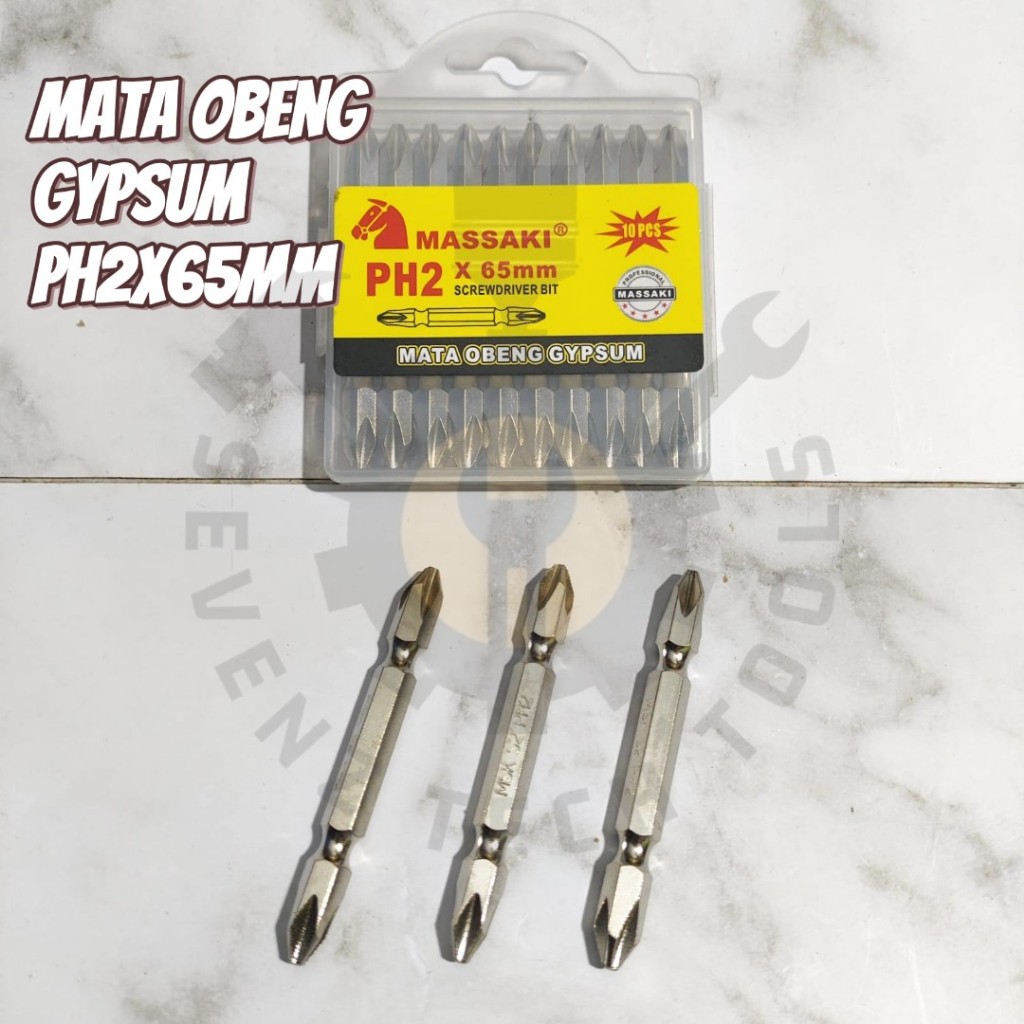 Jual MATA OBENG GYPSUM MAGNET PLUS(+) MASSAKI/FIT MATA OBENG GYPSUM ...