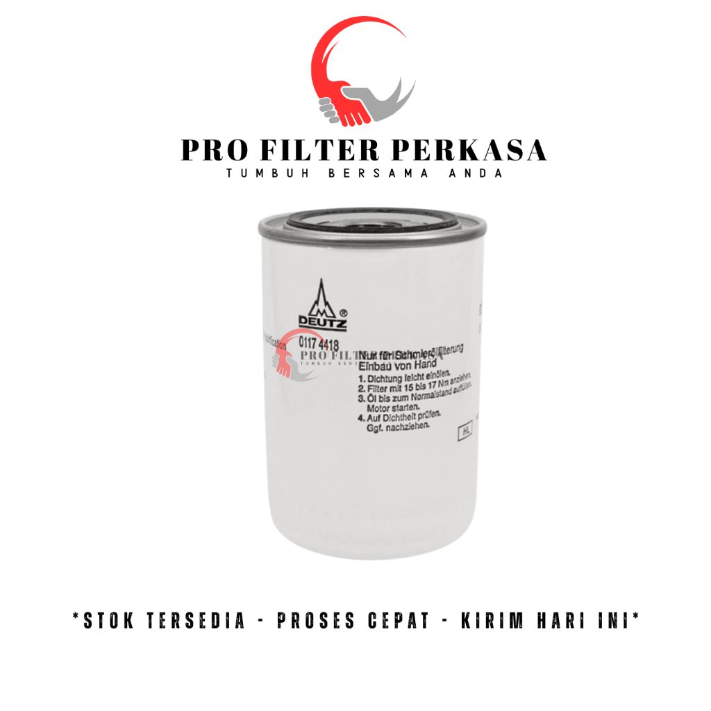 Jual 01174418 Deutz Filter Premium Saringan Mesin Genset Berkualitas ...