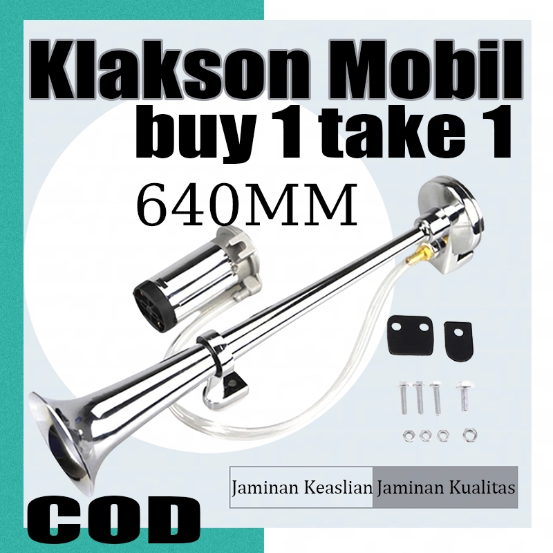 Jual Klakson Trompet Mobil Loud Air Horn 640mm Motor Model Trompe ...