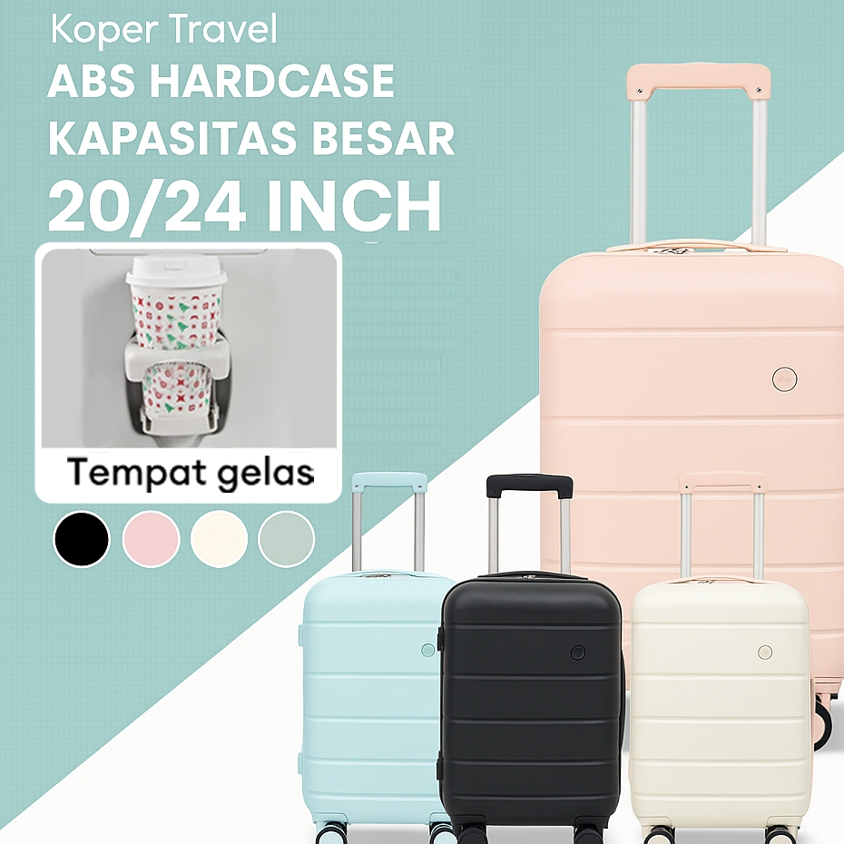 Jual BoldEdge Tempat Gelas Koper Kabin & Bagasi Size 20/24 Inch ABS ...
