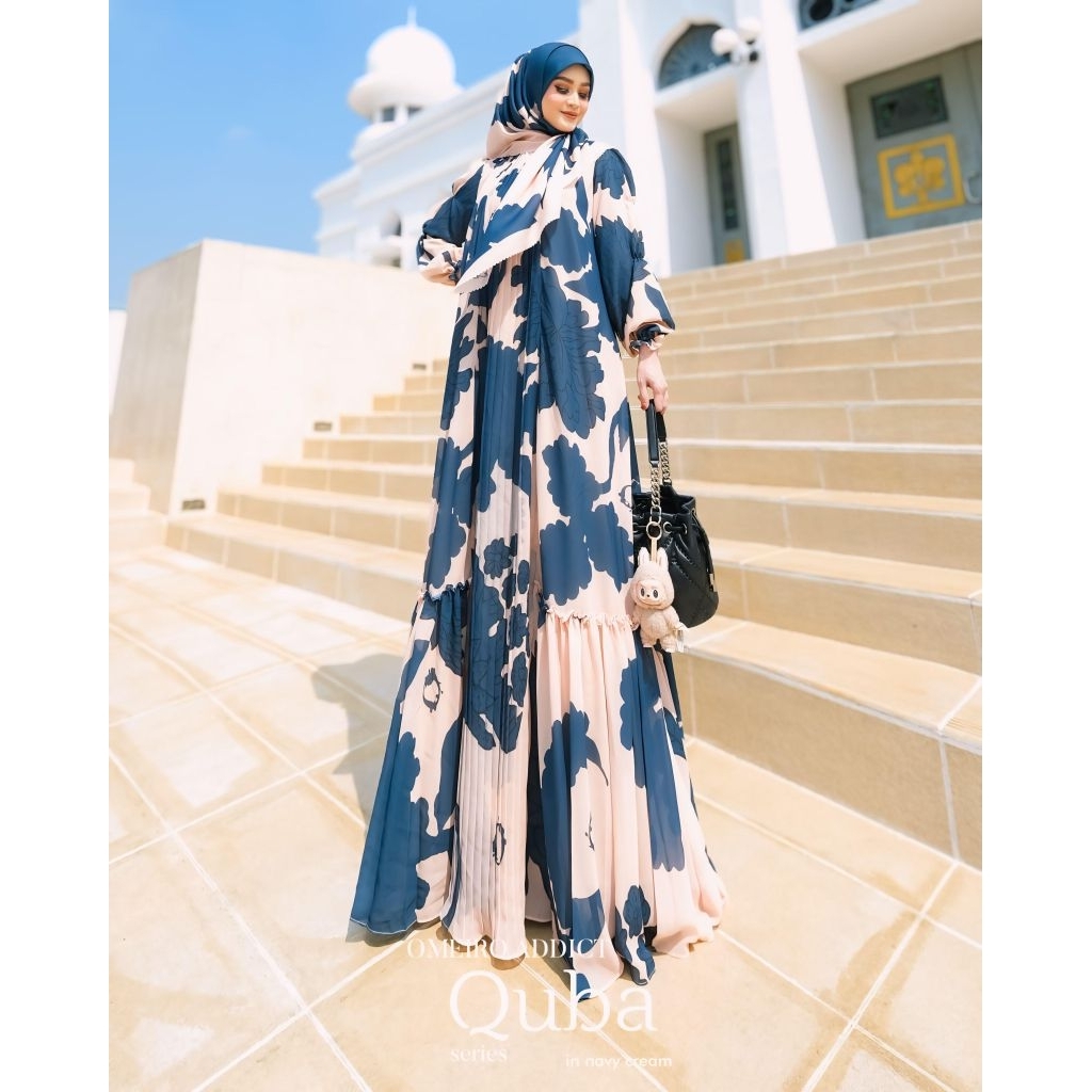 Jual Quba vol 2 Series Syari Khimar Dress Scraft by Omeiro | Shopee ...