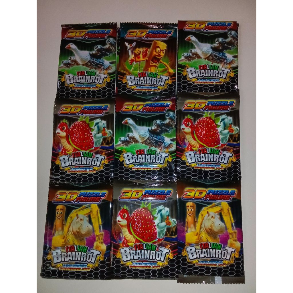 Jual MAINAN 3D PUZZLE FIGURE ANOMALI (10pcs) | Shopee Indonesia
