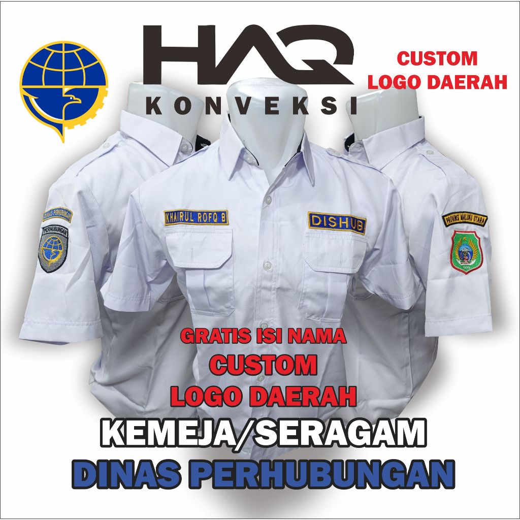 Jual SERAGAM PDH DISHUB TERBARU KEMEJA DISHUB ATASAN BAJU DISHUB ...