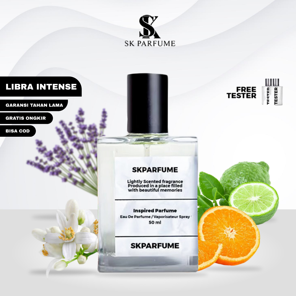 Jual SK Parfume - Libra Intense Parfume Wanita aroma Sweet Vanilla dan Powdery | Shopee Indonesia