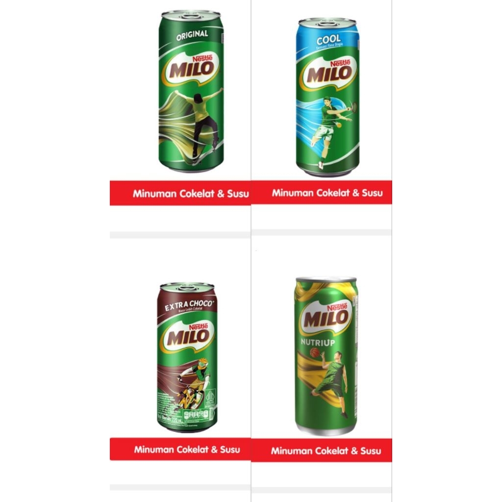 Jual Milo kaleng original 220 ml | Shopee Indonesia