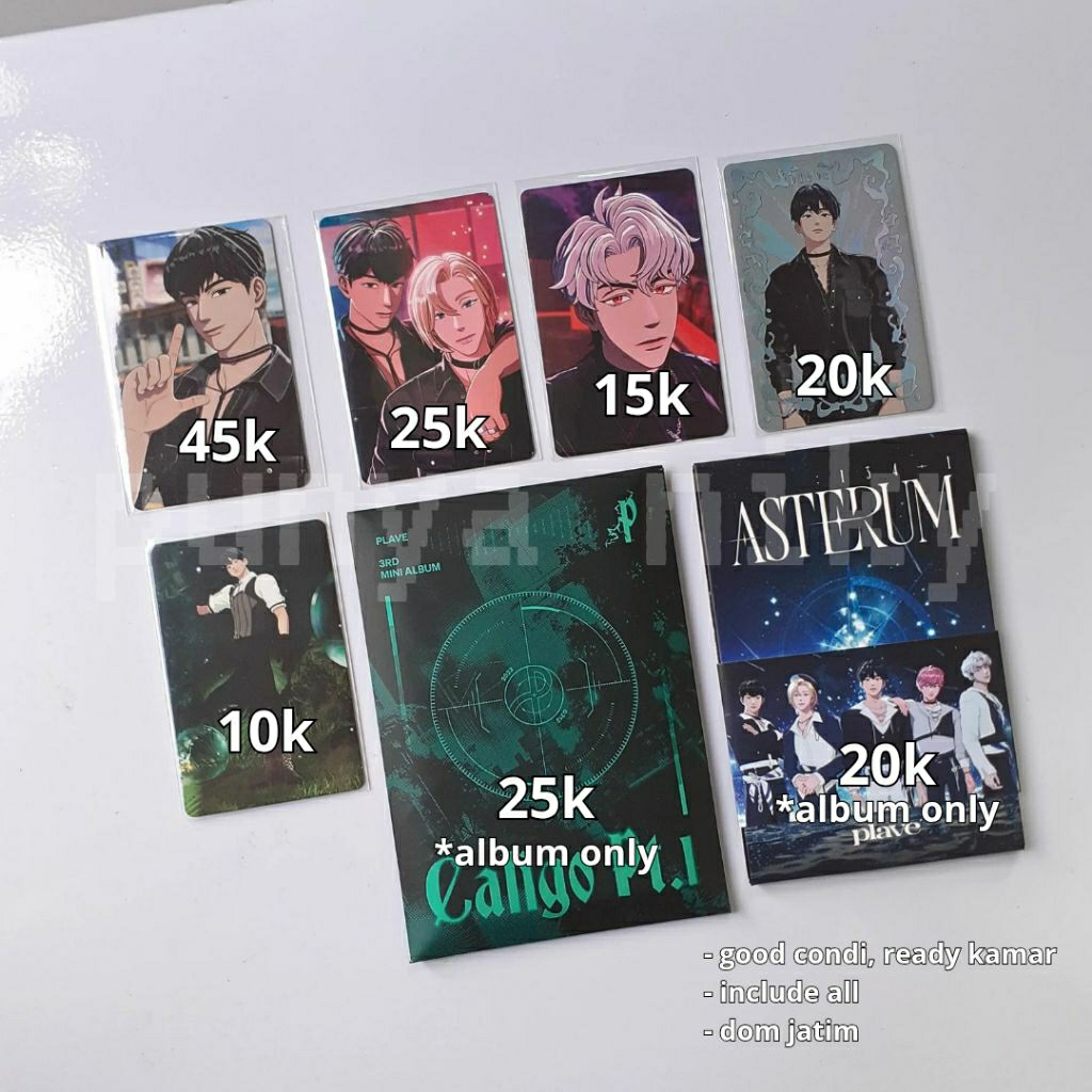 Jual [READY] official photocard plave caligo pt.1 poca album caligo W4L ...
