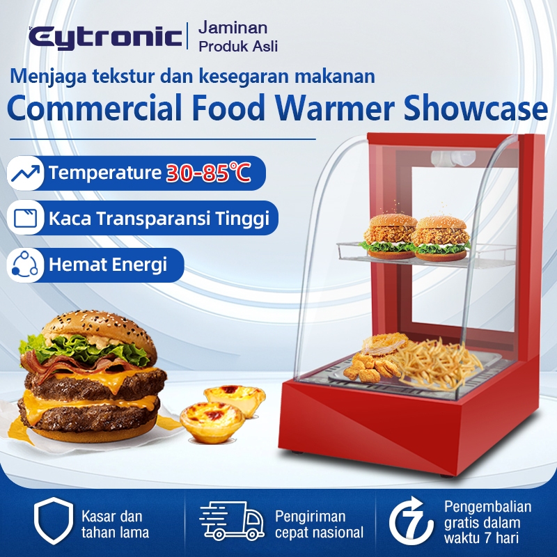 Jual ⚡READY STOCK⚡220V Commercial Food Warmer Showcase - Multi-Layer ...