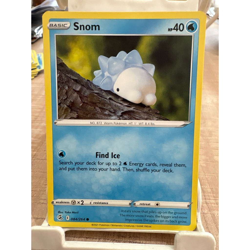 Jual kartu pokemon original common snom 084/264 | Shopee Indonesia