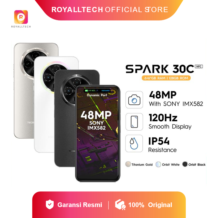 Jual TECNO SPARK 30 PRO 30C 8GB 6GB 256GB 128GB HANDPHONE ANDROID ...
