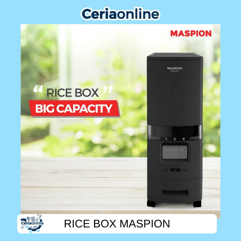 Jual MASPION Rice Box EX-2800 / Wadah Tempat Beras | Shopee Indonesia