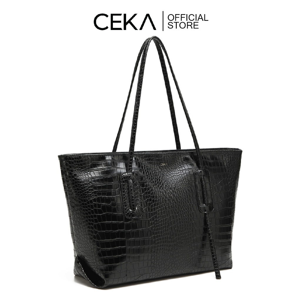 Jual CEKA Totebag Wanita Resleting Wanita Tas Kerja Tas Kantor Tas ...