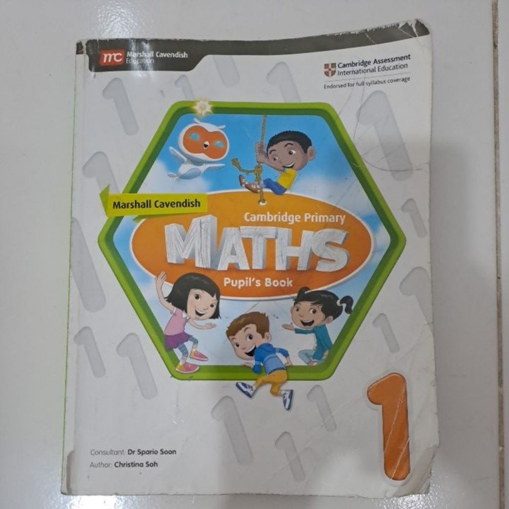 Jual Buku marshall cavendish cambridge primary math1 pupil's book 1 ...