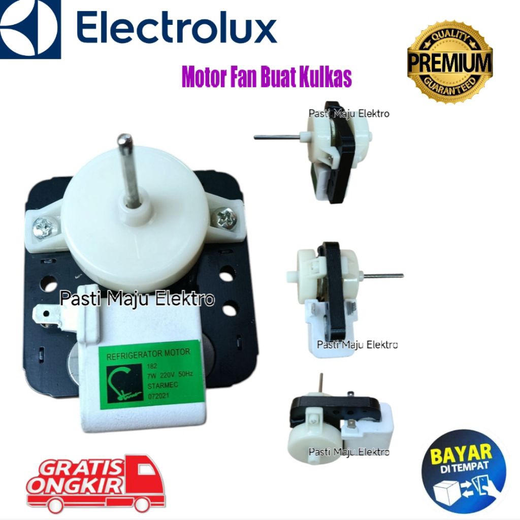 Jual Motor Fan Kulkas Elektrolux 2 Pintu AC 220V+ 7Watt- Dinamo Kipas ...