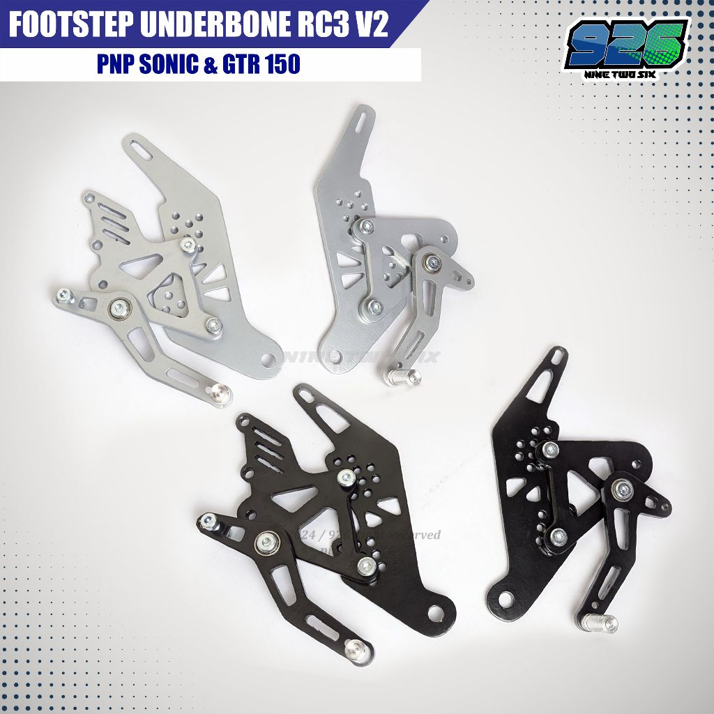 Jual Underbone Sonic & GTR Model RC3 V.2 Footstep Underbone Honda ...