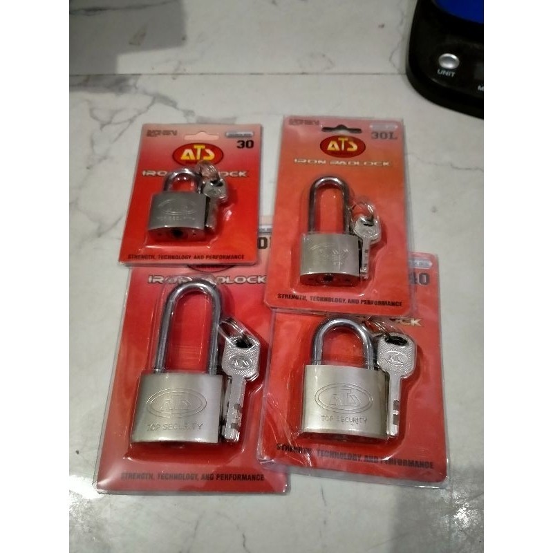 Jual gembok ATS 30mm 40mm 50mm gembok gudang pintu pagar ATS Gembok ...