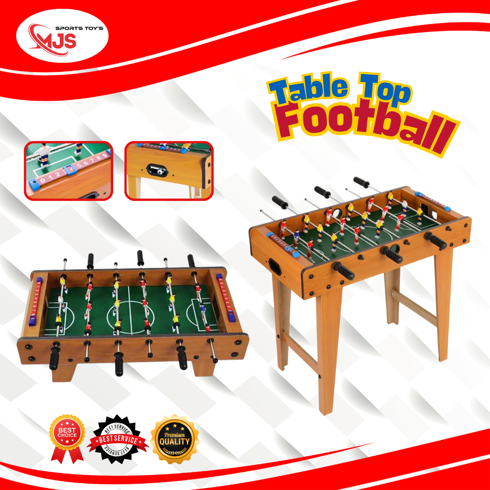 Jual Mini Table Foosball Meja Sepak Bola Bahan Kayu MDF & ABS Plastic ...