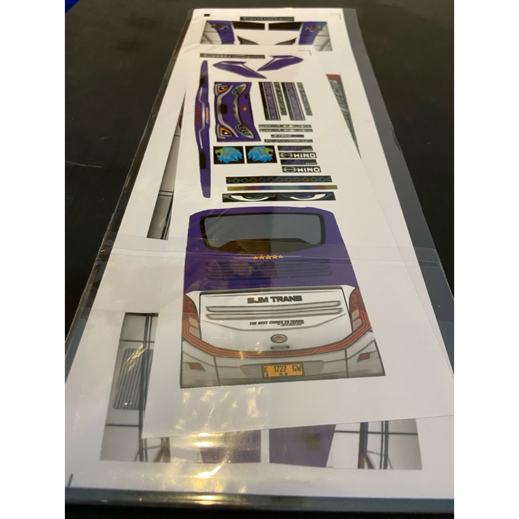 Jual Livery Ratu Maher Full Body Miniatur Bus RKC Mama Ben | Shopee ...