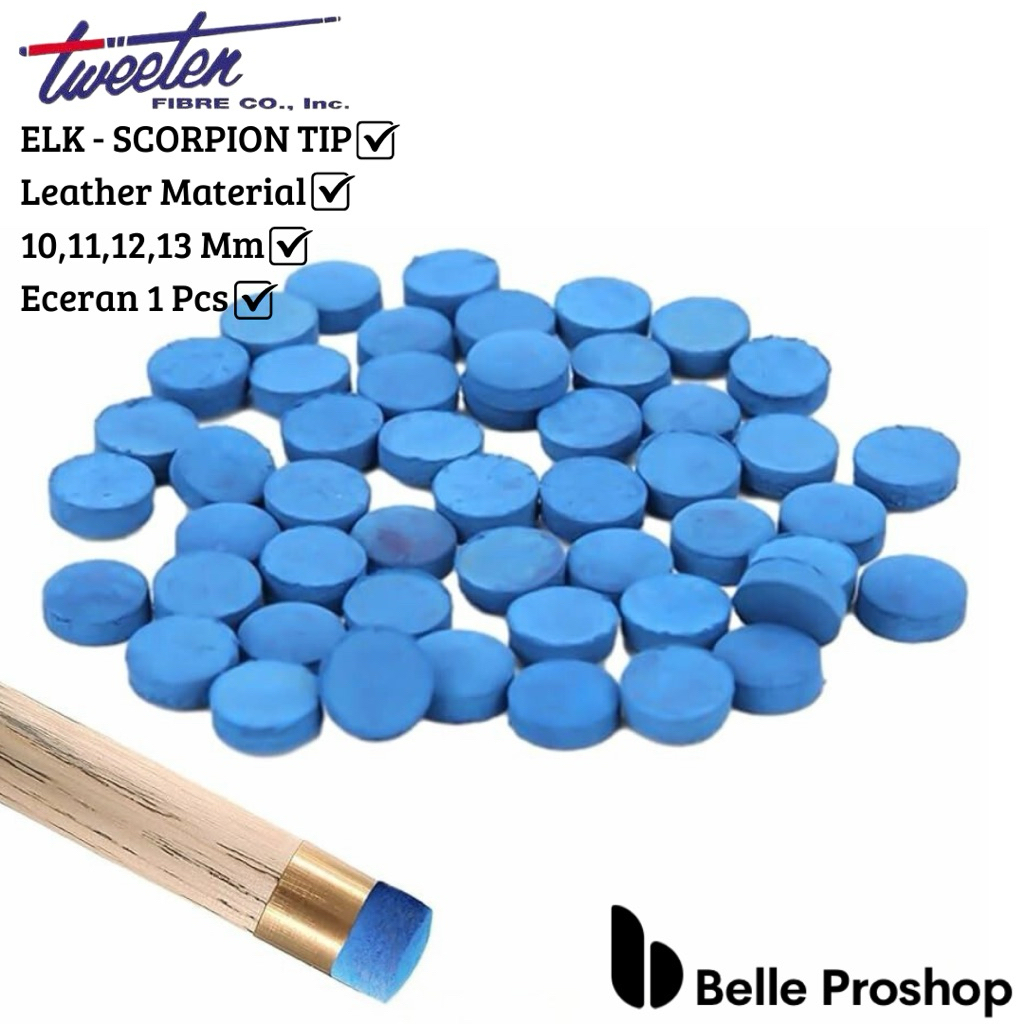 Jual Scorpion Master Tip Billiard Stick Snooker 10mm | Shopee Indonesia