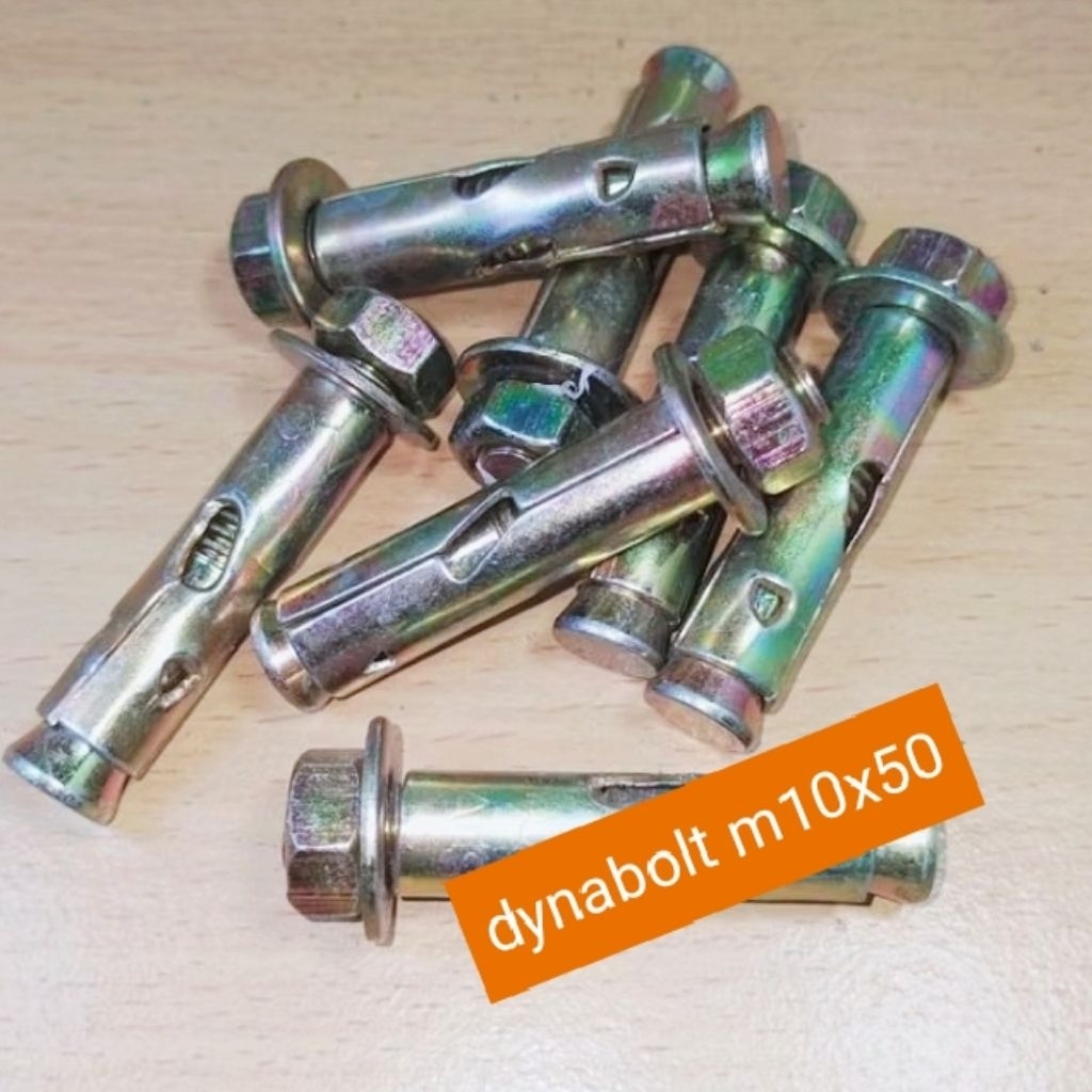 Jual dynabolt m10x50 ramset beton kunci 12 | Shopee Indonesia