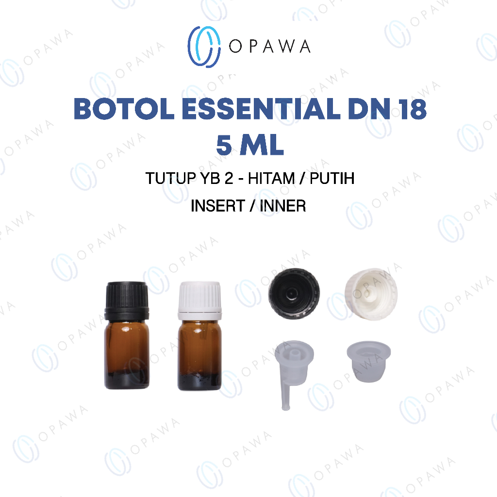 Jual Botol Kaca Amber 5ml Essential Oil & Serum | Botol Dropper Kaca ...