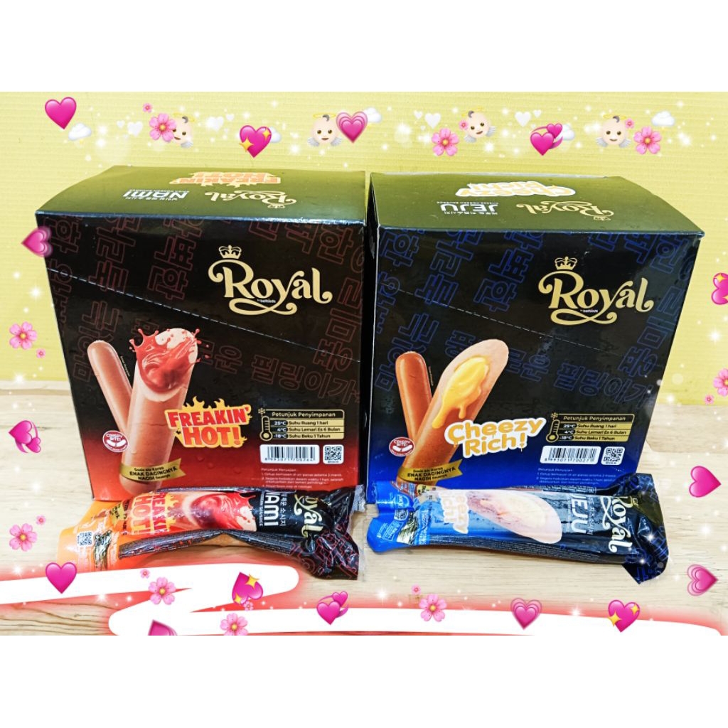 Jual ROYAL SOSIS JEJU CHEEZY RICH 55GR& NAMI FREAKIN HOT READY TO EAT ...